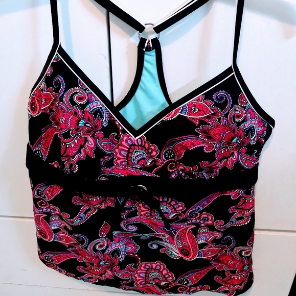 Beach Native | Swim | Beach Native Underwire Tankini Paisley ...